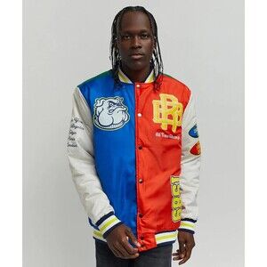 Reason | Jackets & Coats | Reason Varsity Jacket Mens Large Blue Red ...